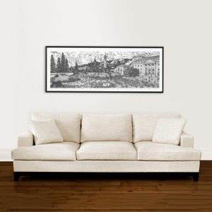 Berkeley University Lithograph Print – PANORAMIC GRAPHICS PRINTS